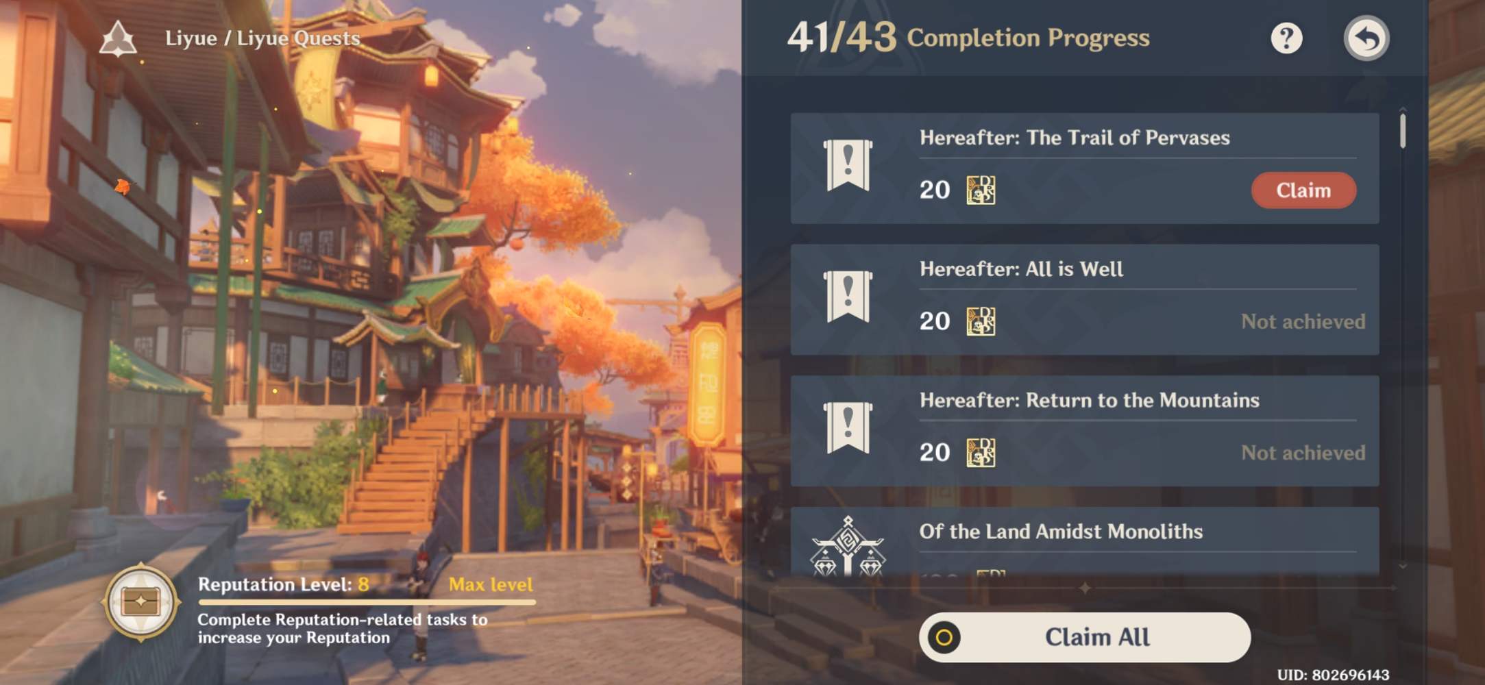 Yaksha Side Quest continuation (Time Gated, +Liyue Reputation) Genshin ...