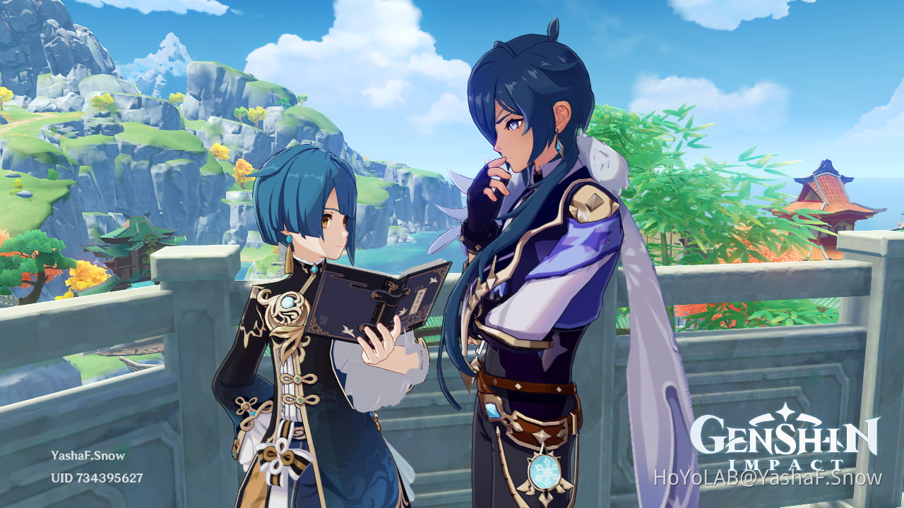 Xingqiu and Kaeya Genshin Impact | HoYoLAB