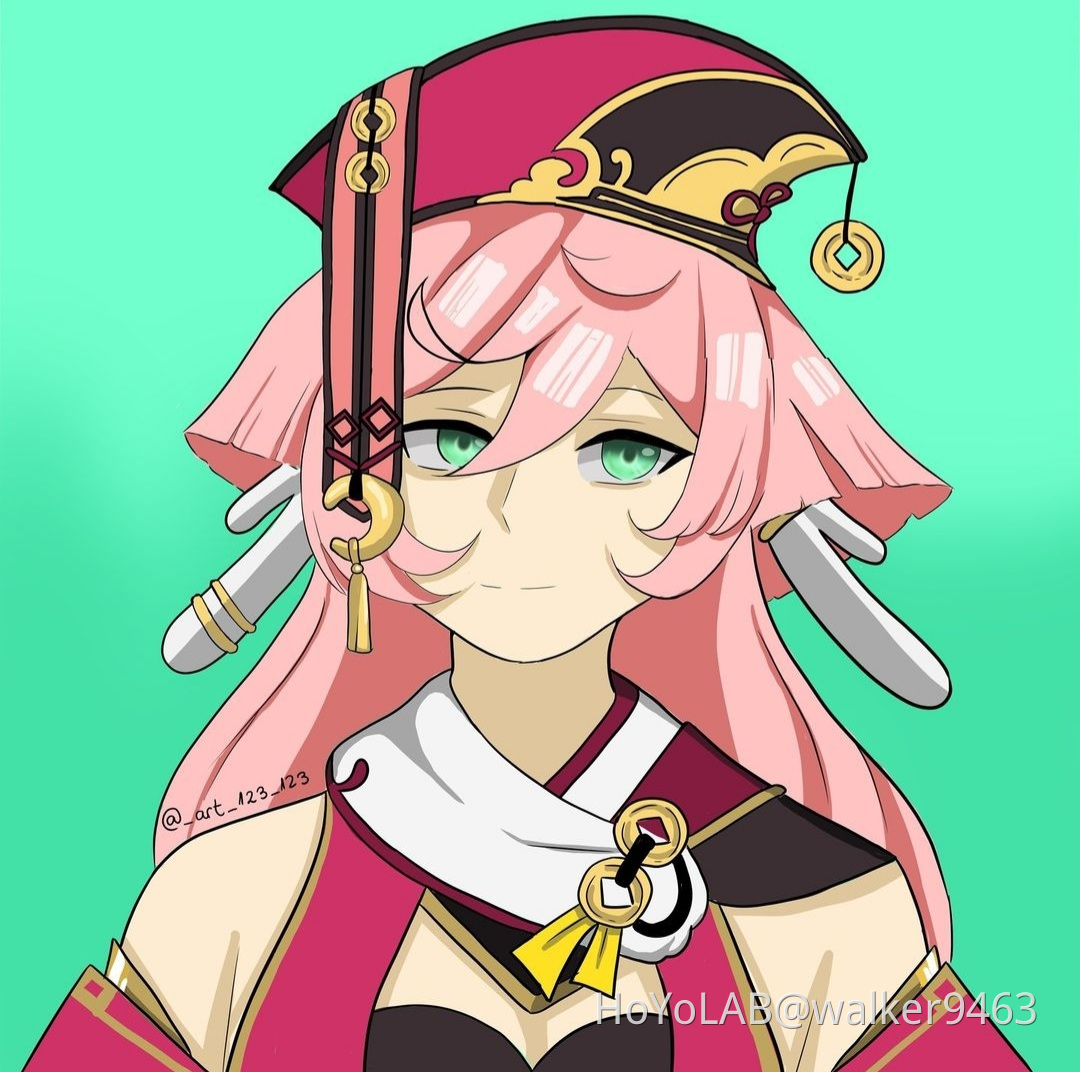 Yanfei fanart Genshin Impact | HoYoLAB