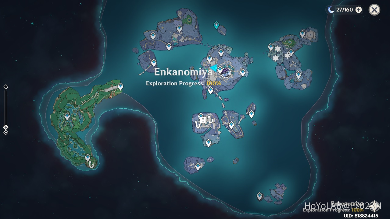 Enkanomiya - Exploration Progress 100% Completed ! Genshin Impact | HoYoLAB