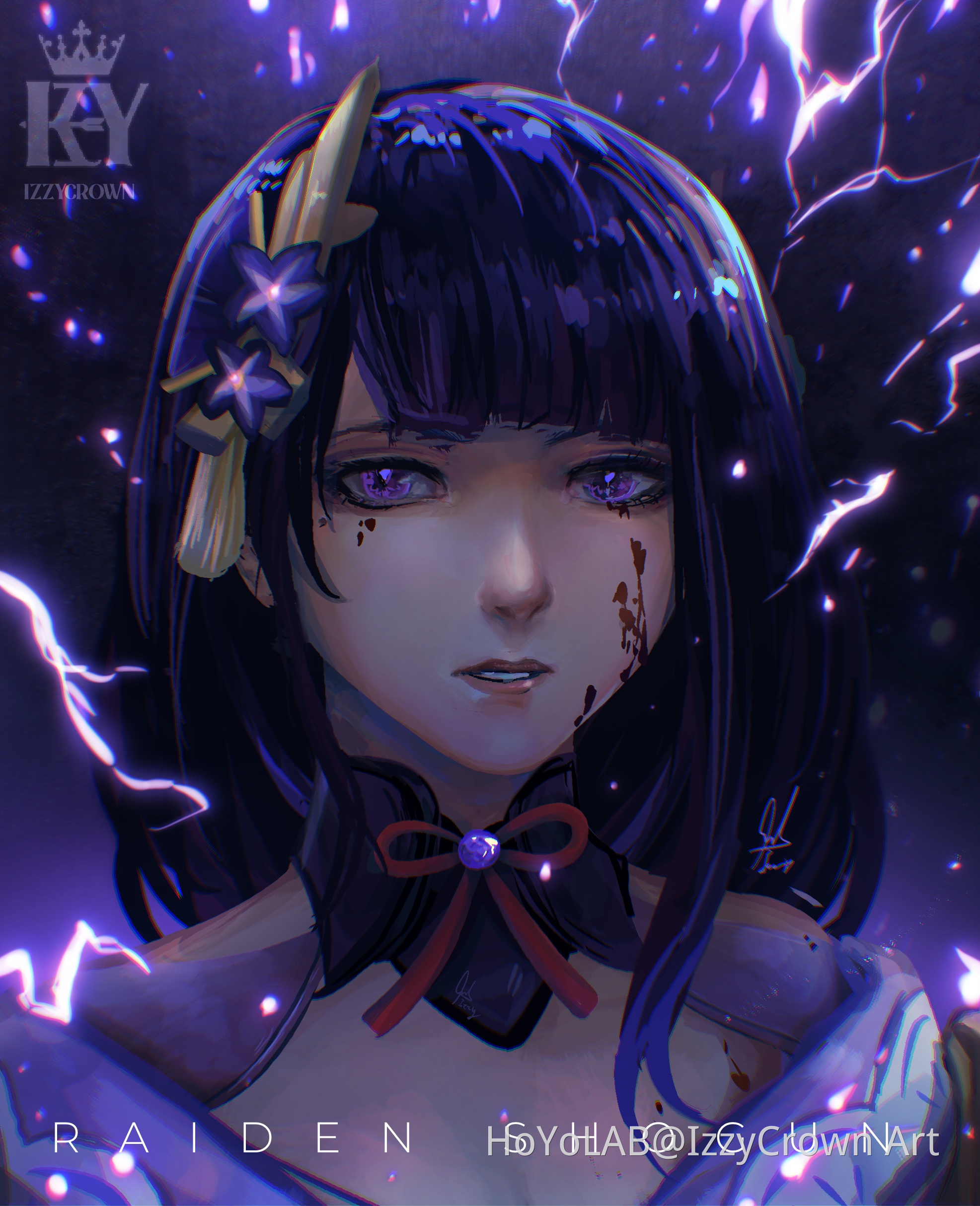 Raiden Shogun - Fan art Genshin Impact | HoYoLAB