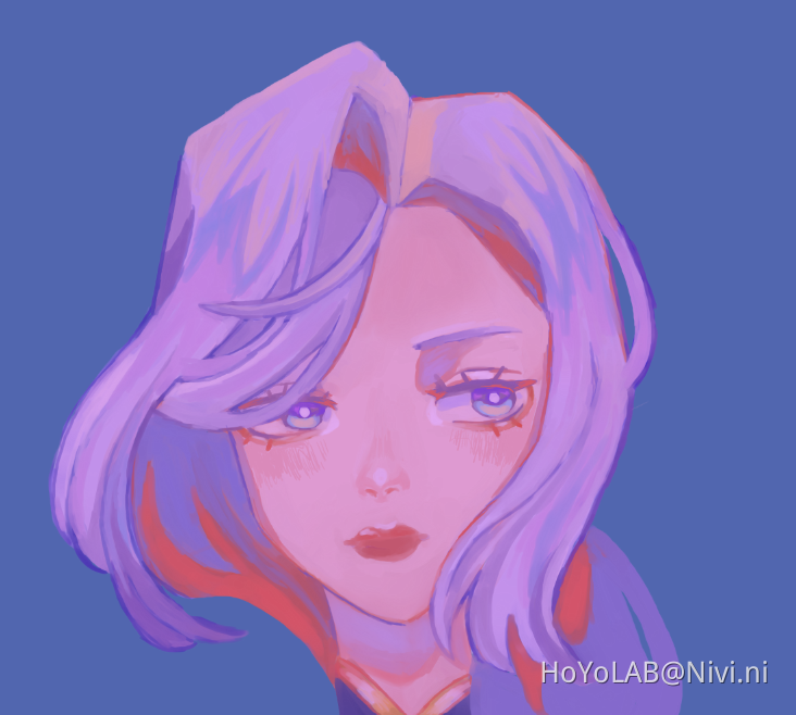 little quick drawing of shenhe!