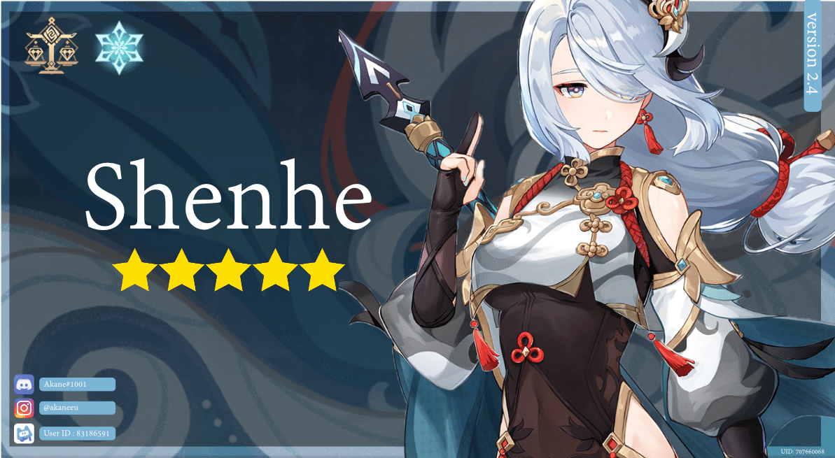 [Version 2.4] Shenhe Support Guide Genshin Impact | HoYoLAB