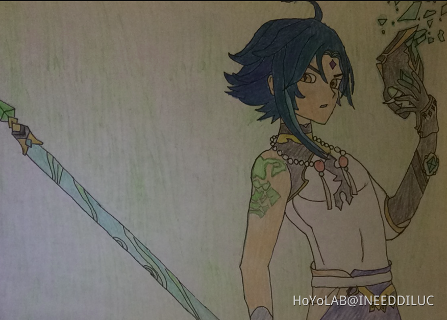 Xiao Drawing Genshin Impact | HoYoLAB