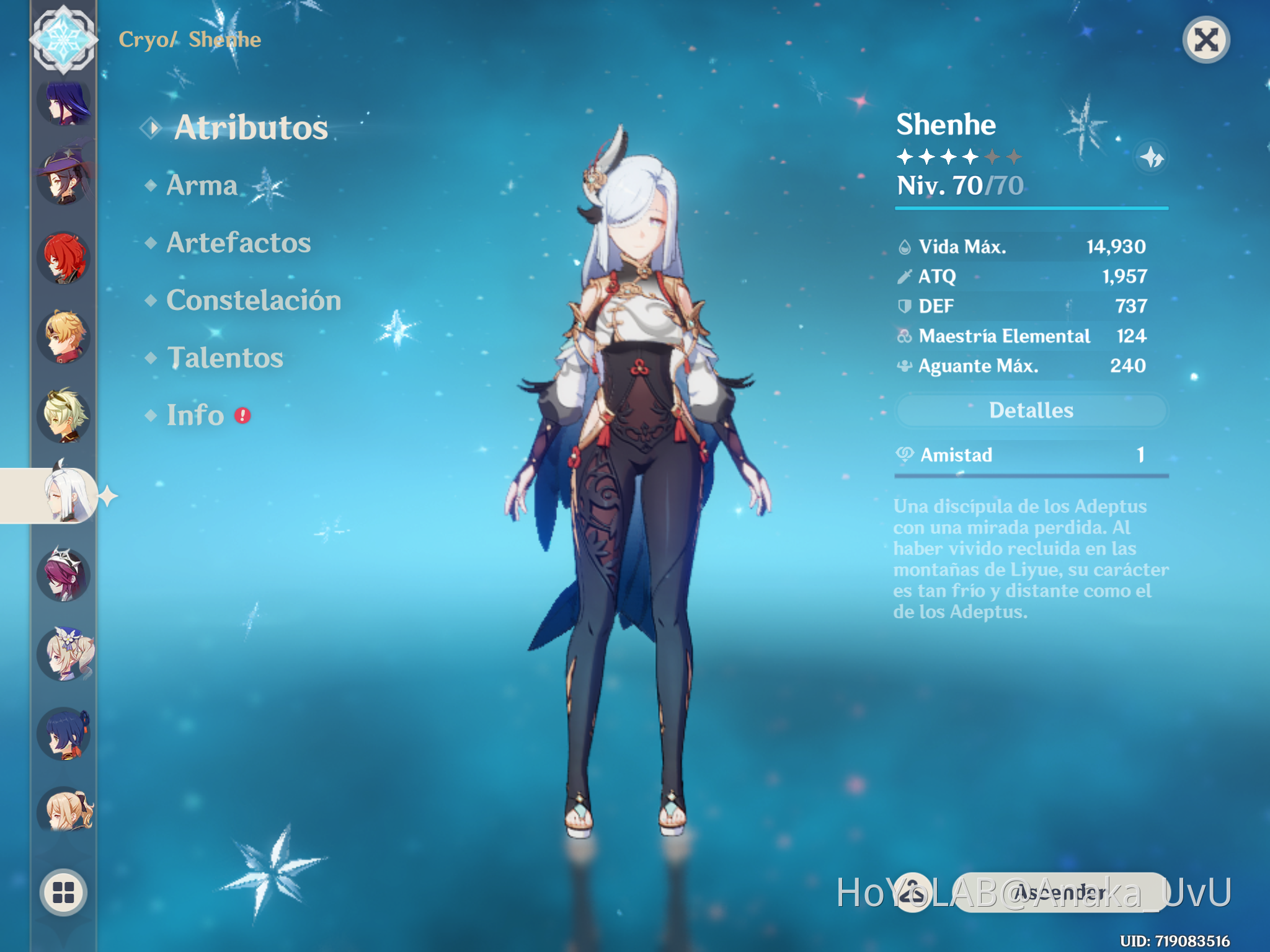 Subiendo a Shenhe día 1/2 Genshin Impact | HoYoLAB