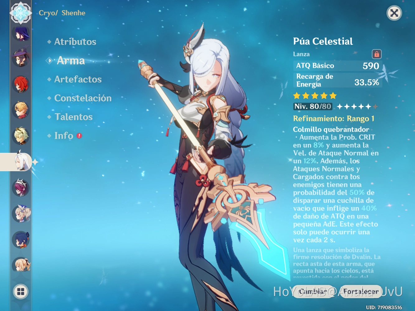 Subiendo a Shenhe día 1/2 Genshin Impact | HoYoLAB