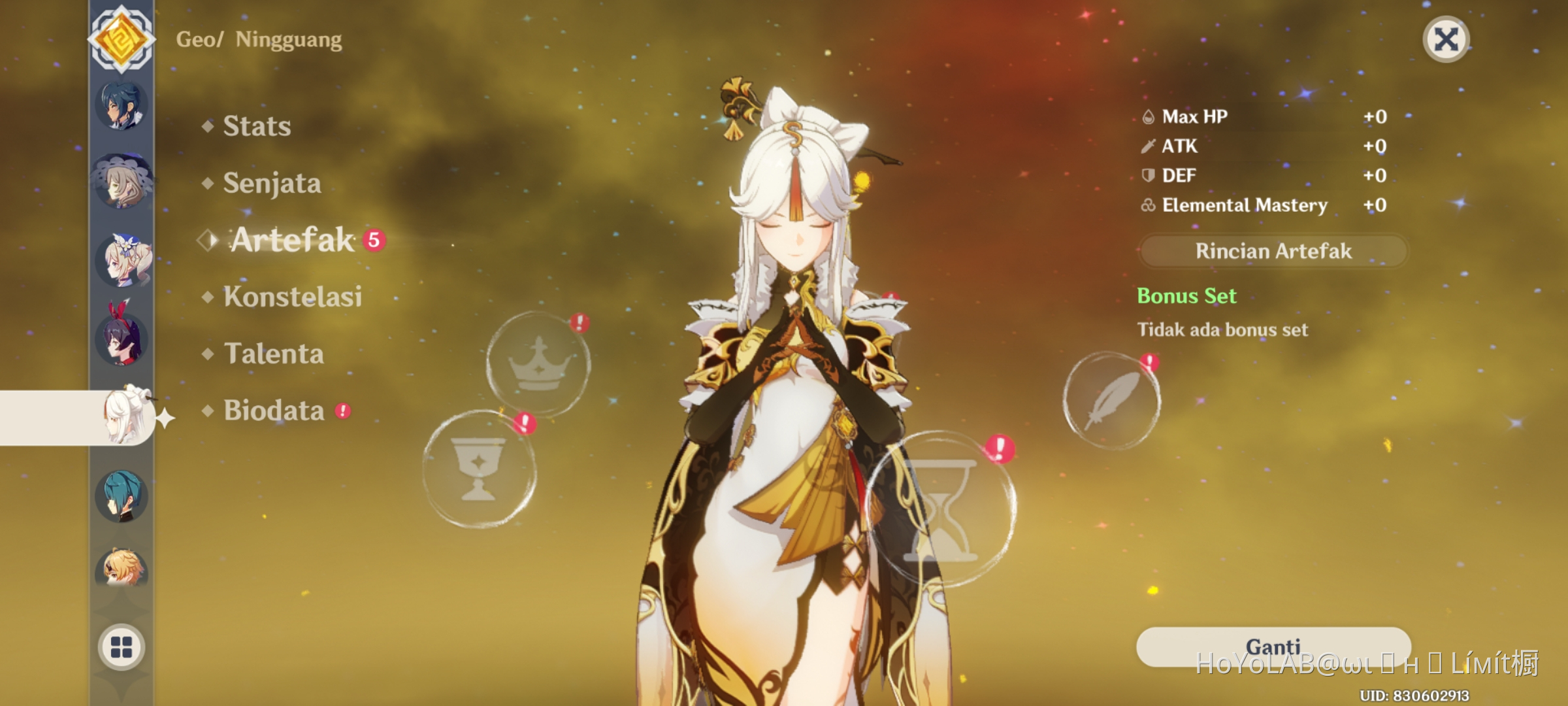 saran build Genshin Impact | HoYoLAB