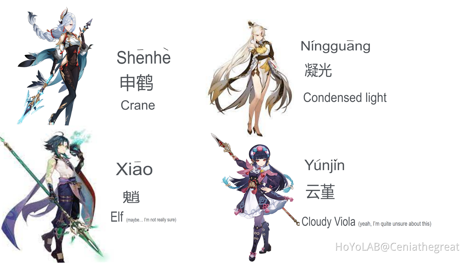 Liyue Translations PART 2 Genshin Impact | HoYoLAB