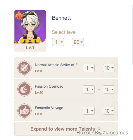 Character : Bennett Genshin Impact | HoYoLAB