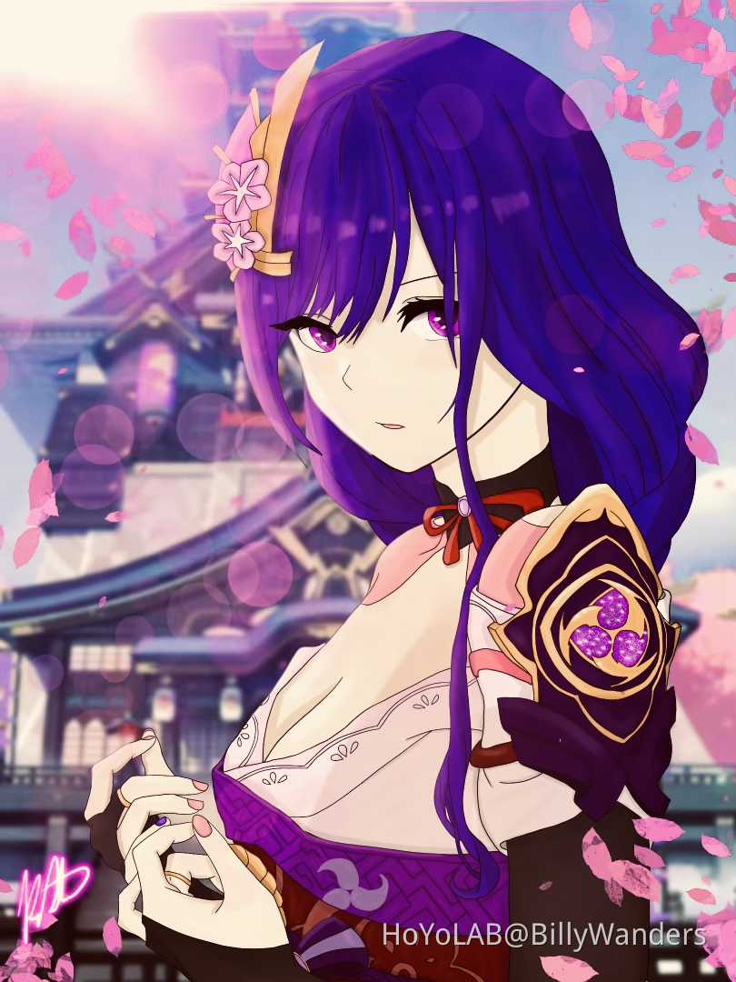 Sakura Raiden Genshin Impact | HoYoLAB