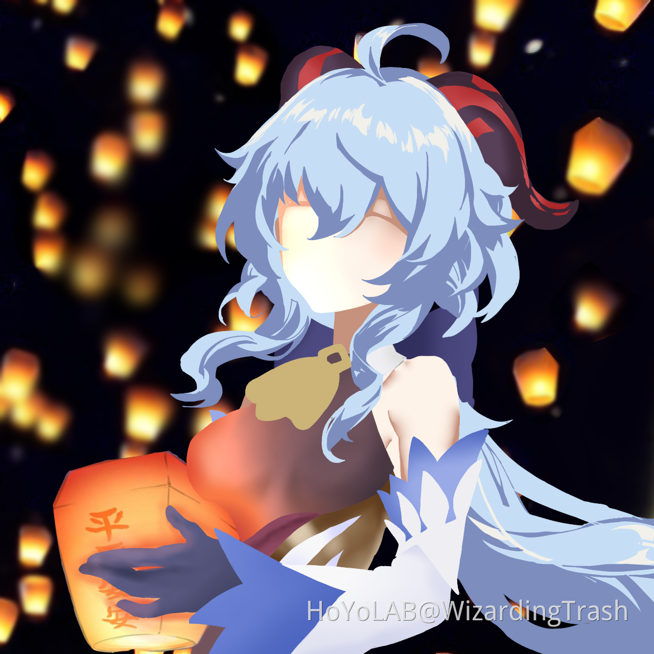 Lineless Ganyu at Lantern Festival! Genshin Impact | HoYoLAB