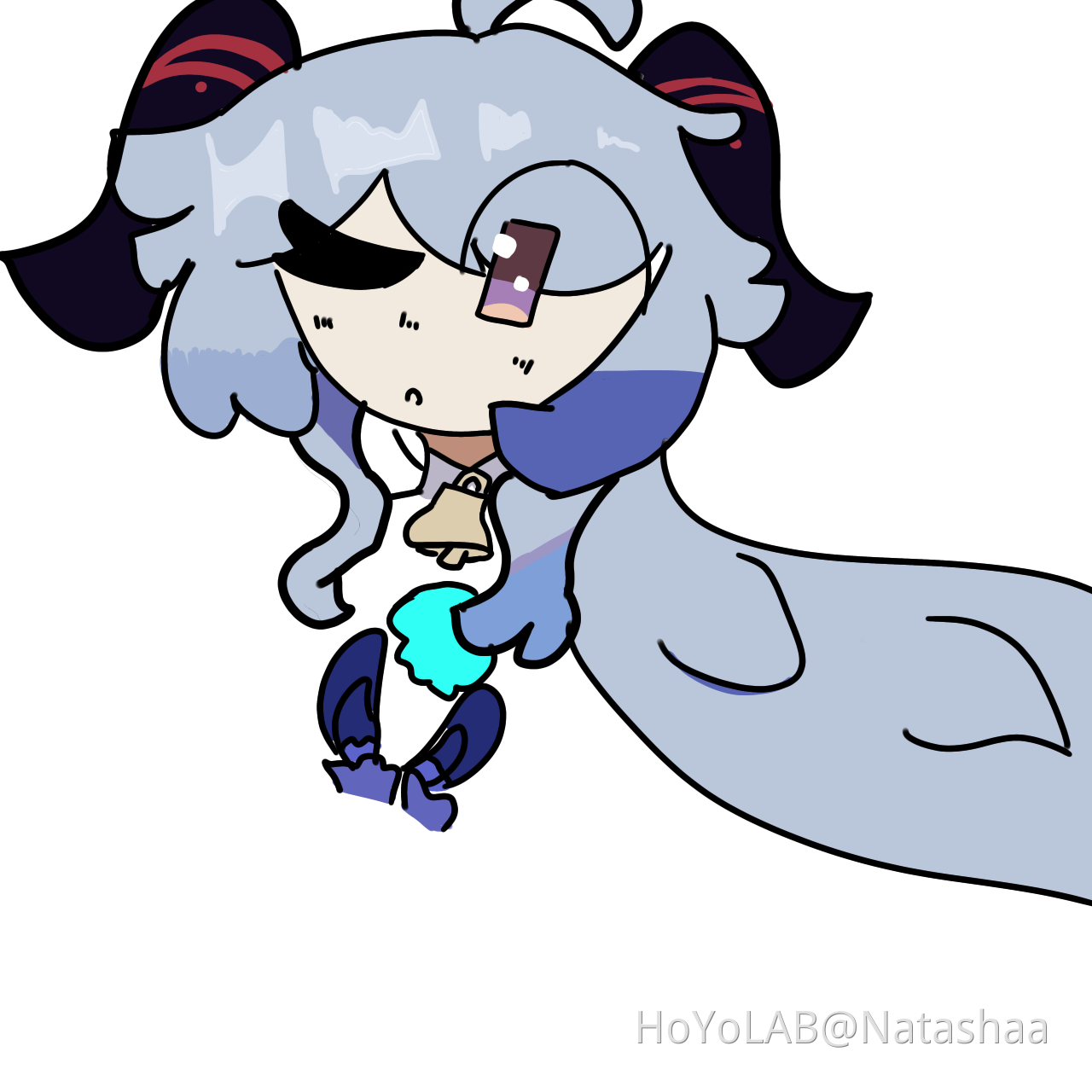 I drew this for a ganyu ritual Genshin Impact | HoYoLAB