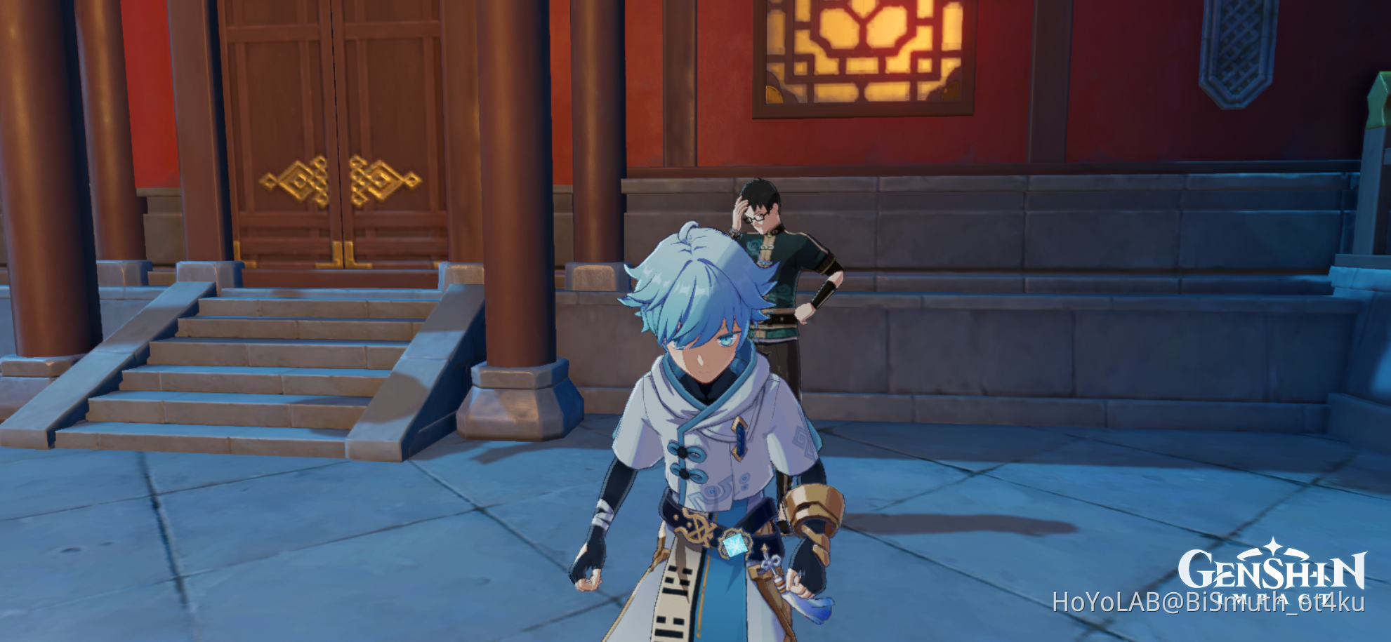 Chongyun stalking Yicheng | Genshin Impact | HoYoLAB