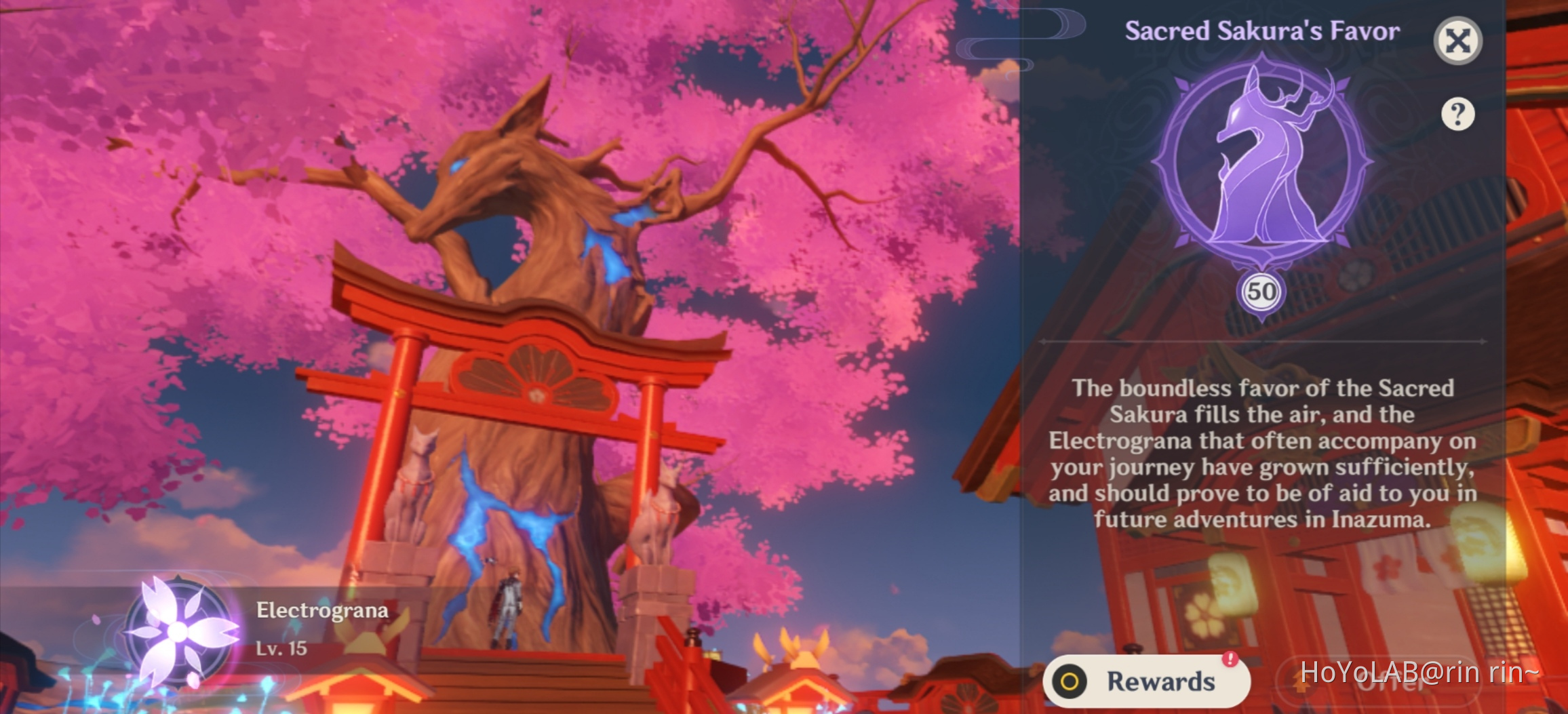 Sacred Sakura Favor 🌸 Genshin Impact | HoYoLAB