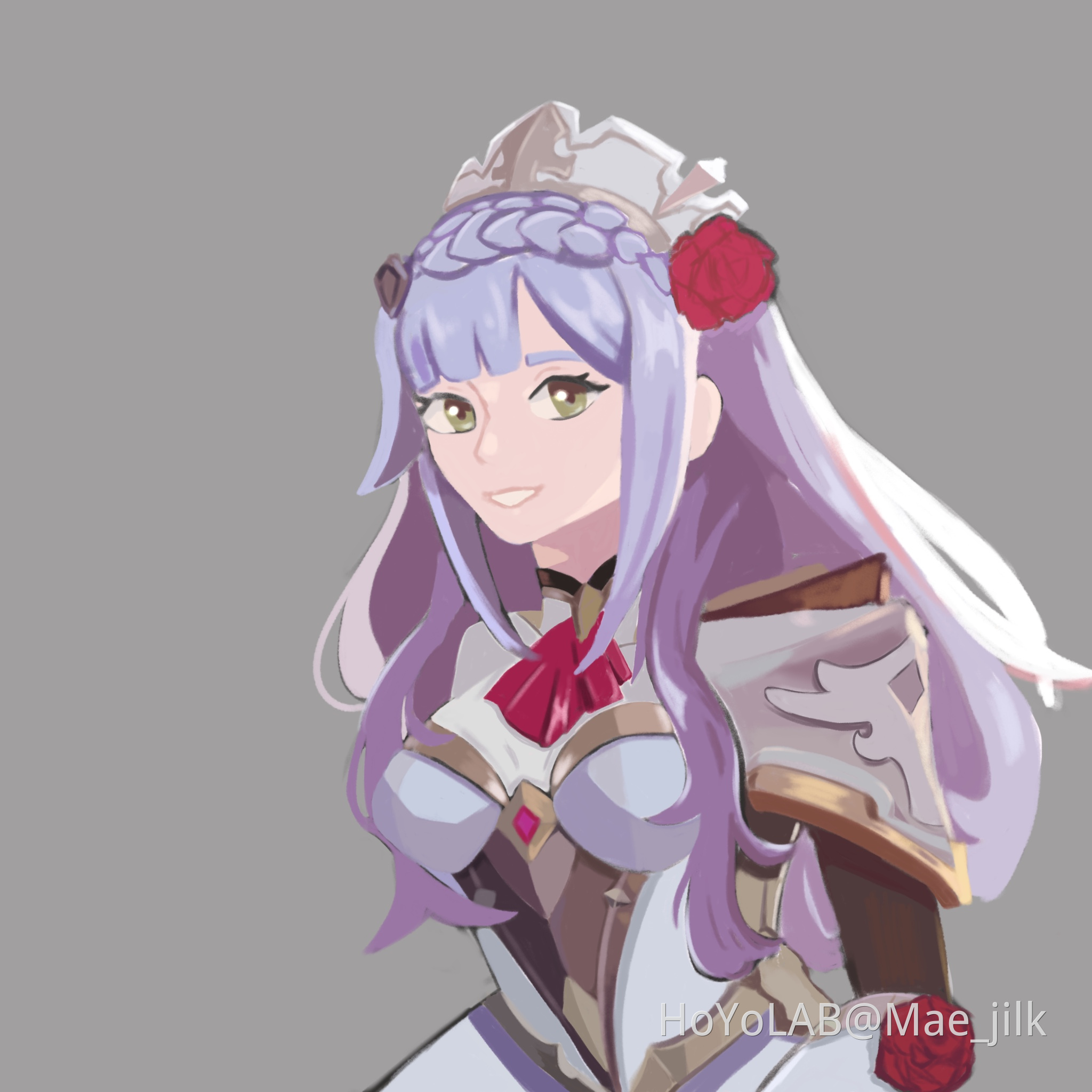 Noelle with Long hair | Genshin Impact | HoYoLAB