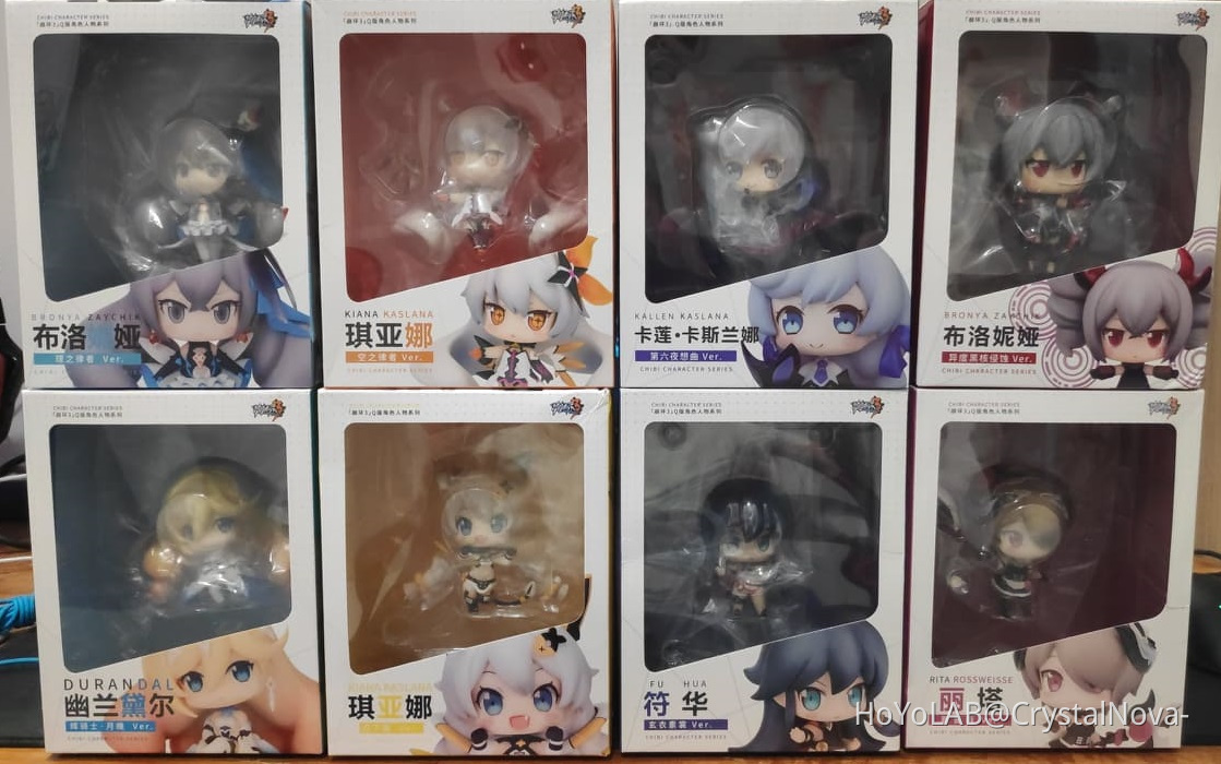 Chibi figures :3 Honkai Impact 3rd | HoYoLAB