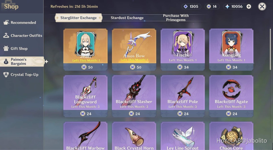 How i wish they add 5 stars in the monthly rotation Genshin Impact ...