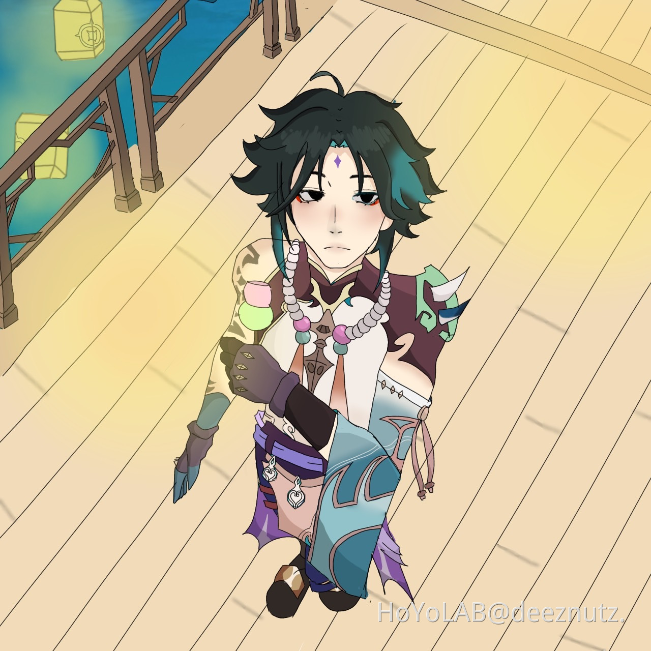 xiao looks goofy but thats okay 💀 Genshin Impact | HoYoLAB