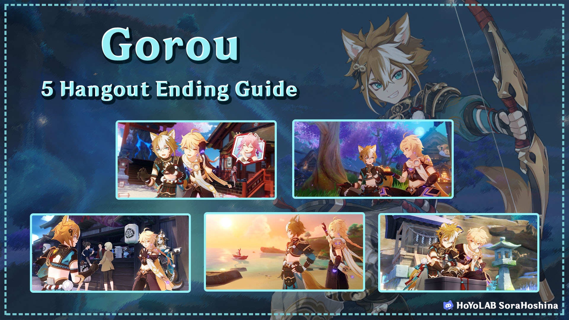[Version 2.3] Gorou Hangout Event All Endings Guide | 90 Primogems & 3 ...