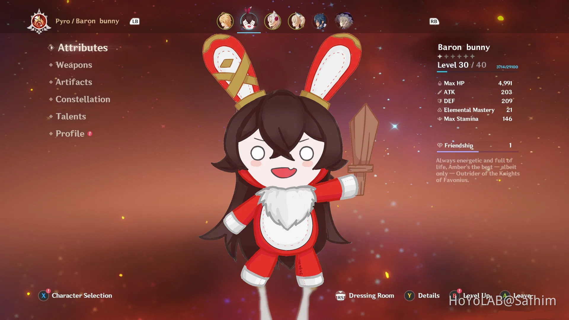 baron bunny playable characther Genshin Impact | HoYoLAB