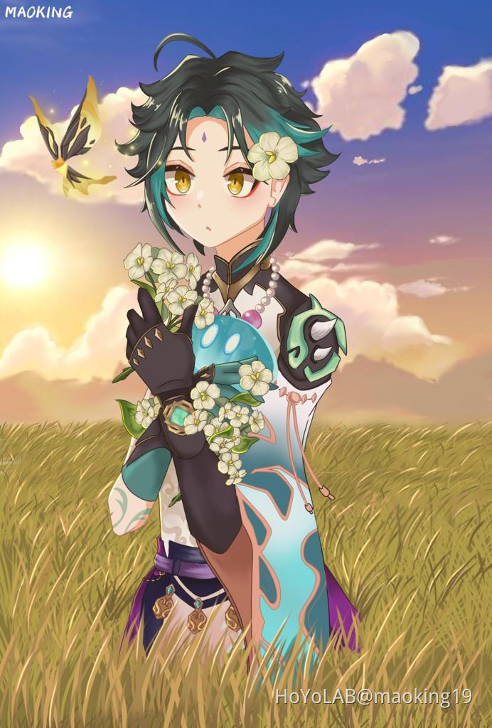 xiao collecting ascension materials :D Genshin Impact | HoYoLAB