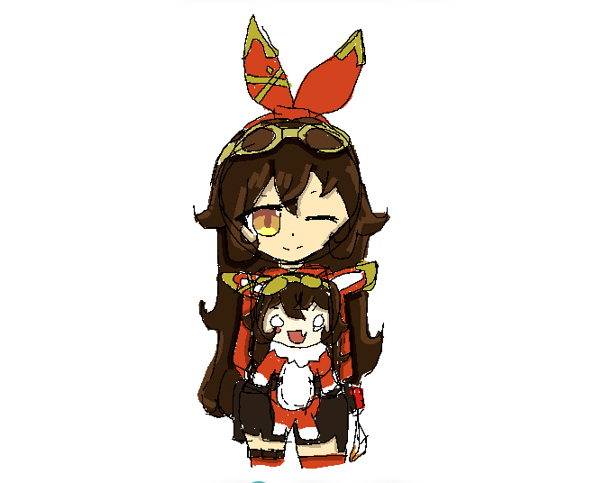 Amber drawing Genshin Impact | HoYoLAB