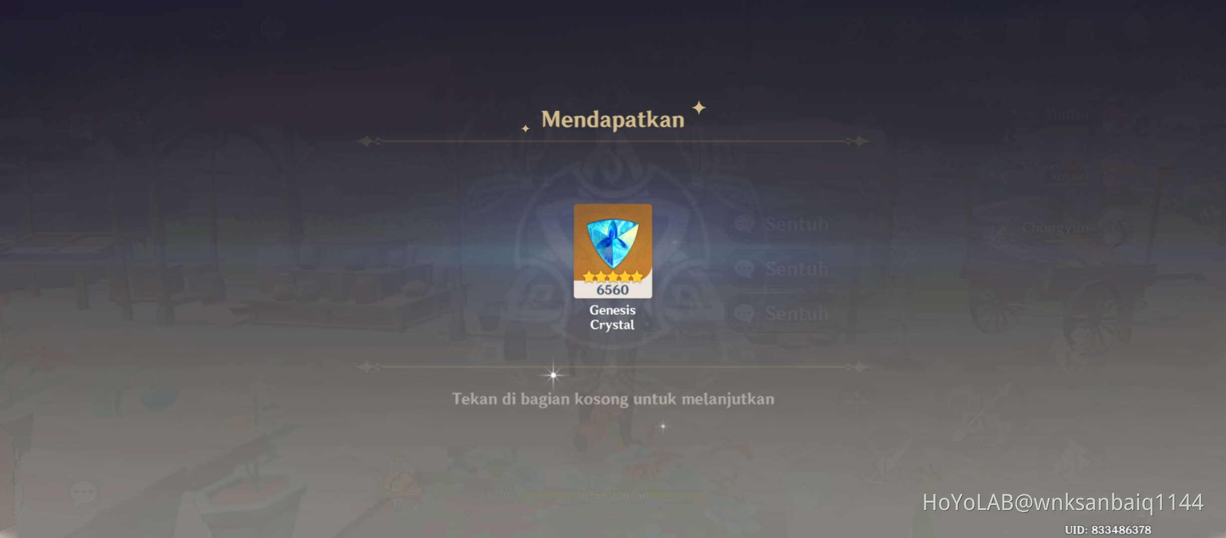 LOP yu mak Genshin Impact | HoYoLAB