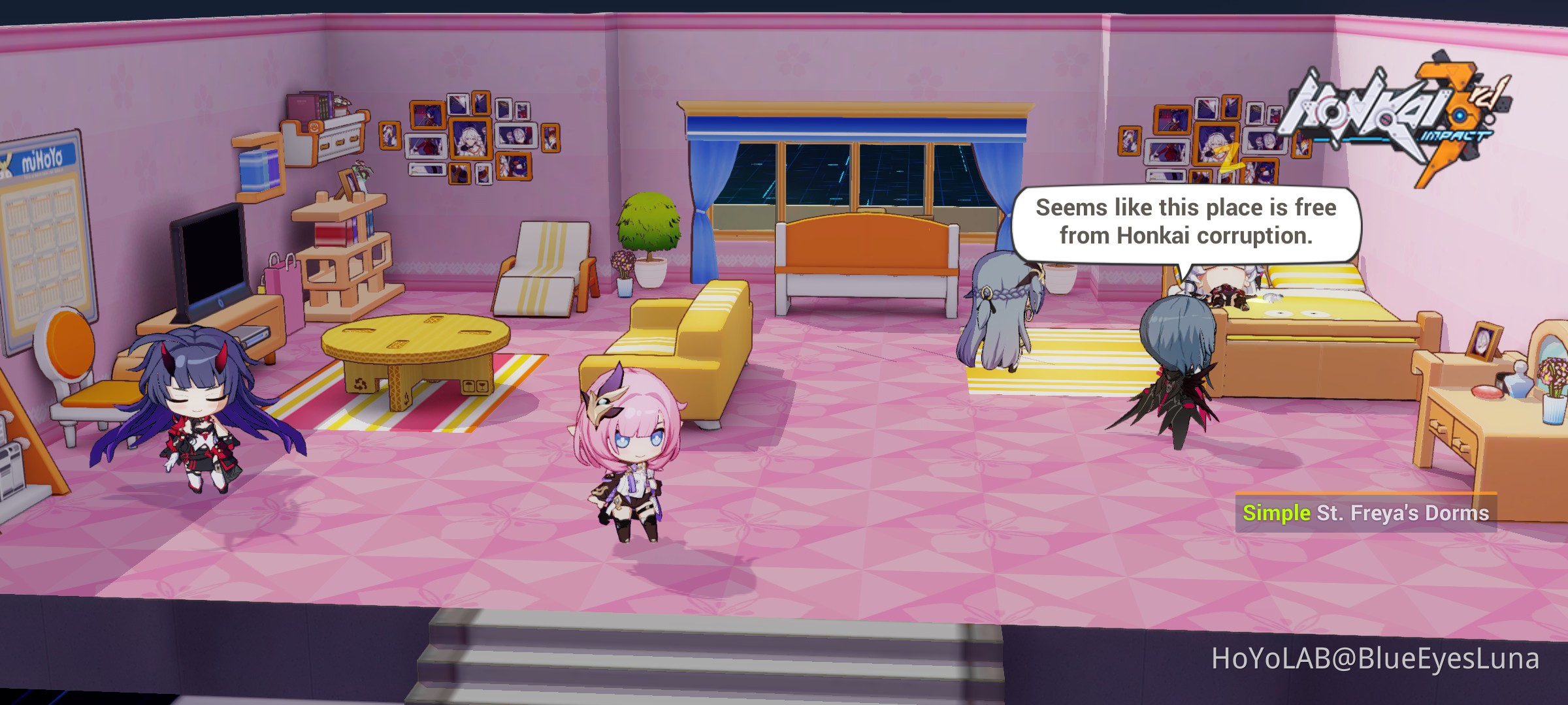 Welcome to my Dorm! 🌺 Honkai Impact 3rd | HoYoLAB