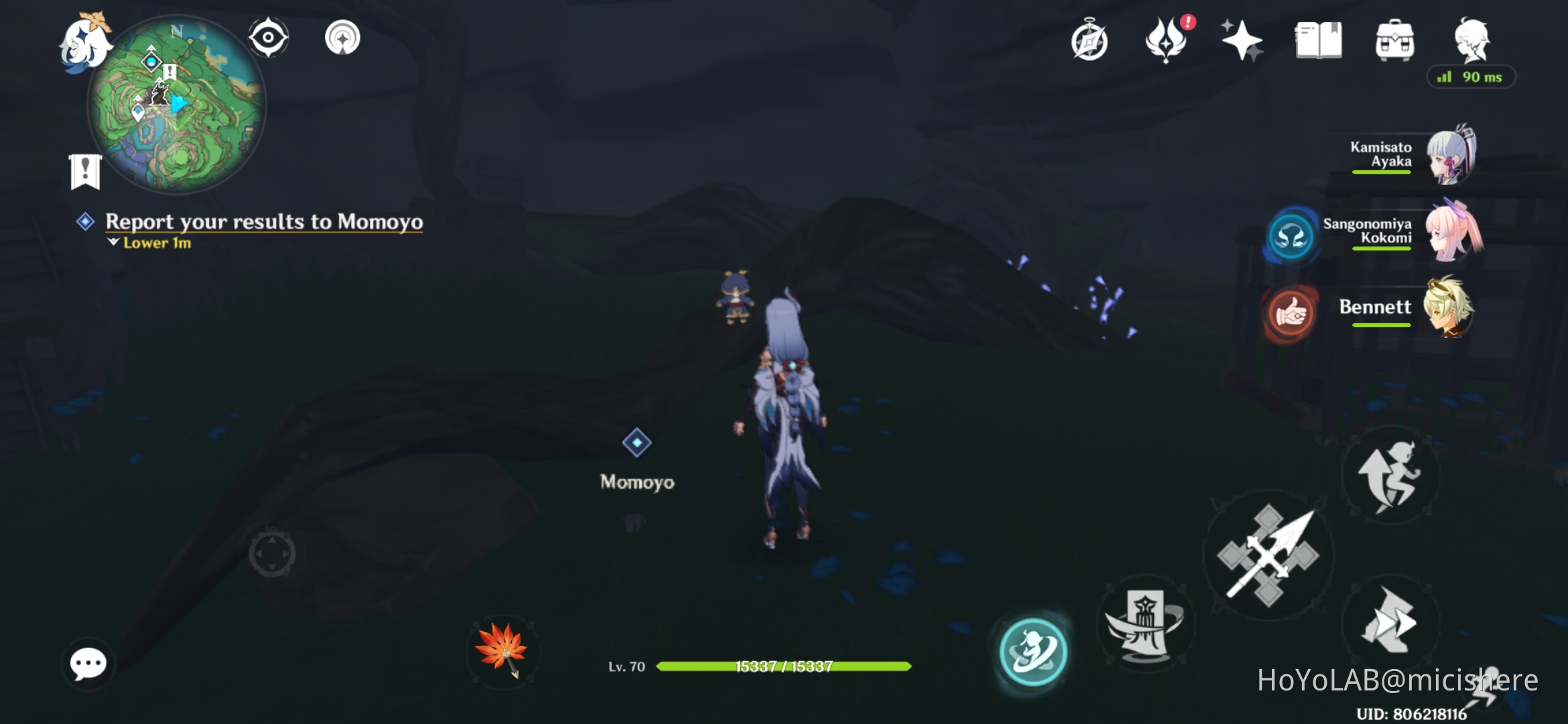 Momoyo underground Genshin Impact | HoYoLAB