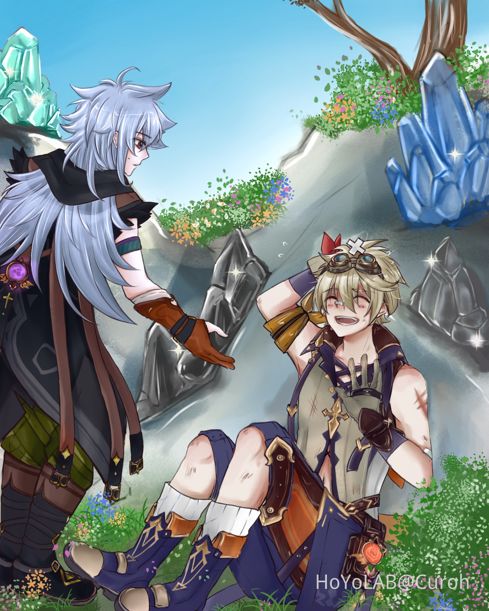 Razor & Bennett Genshin Impact | HoYoLAB