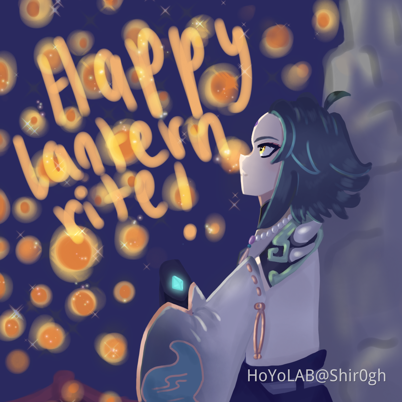 LANTERN RITE FAN ART 🏮 | Genshin Impact | HoYoLAB