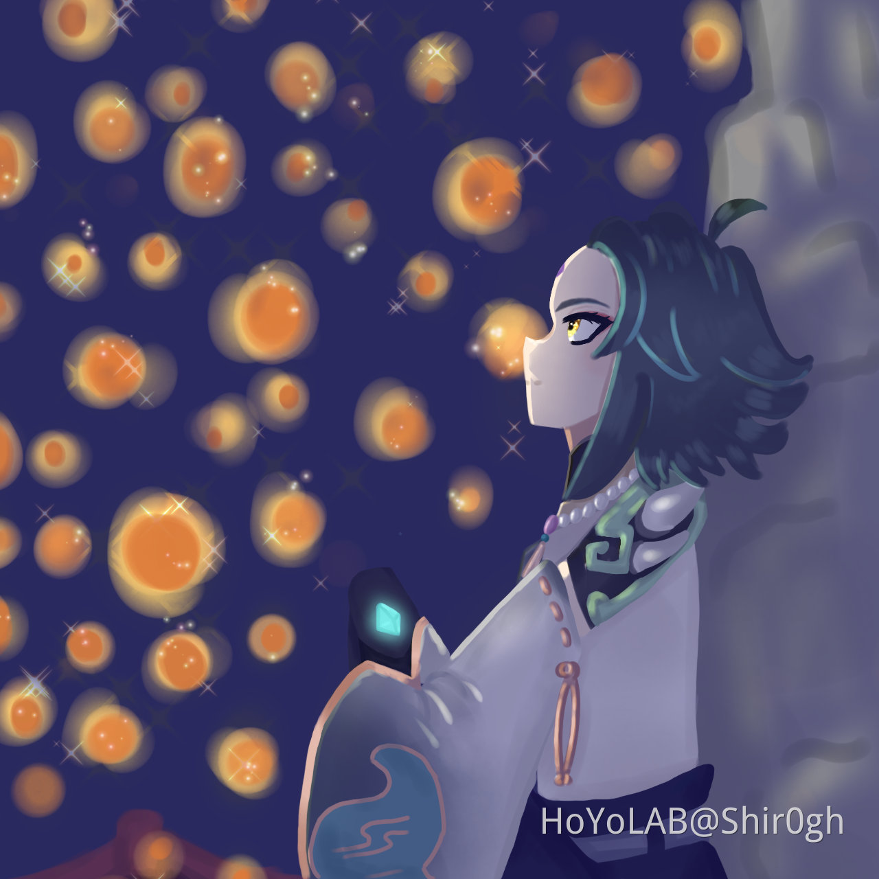 LANTERN RITE FAN ART 🏮 Genshin Impact | HoYoLAB