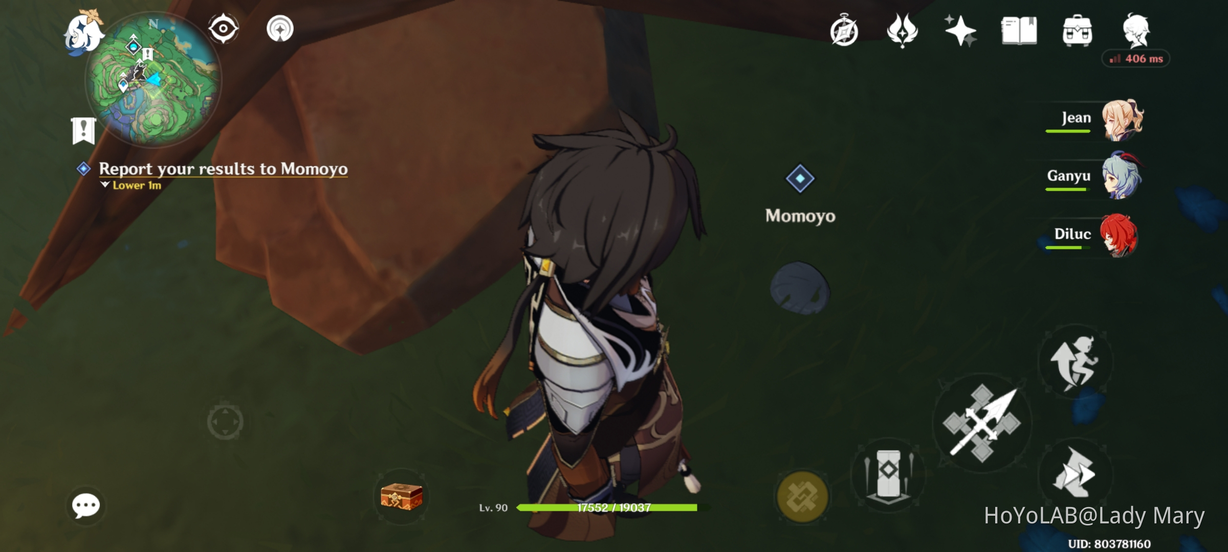 Momoyo; the underground agent Genshin Impact | HoYoLAB