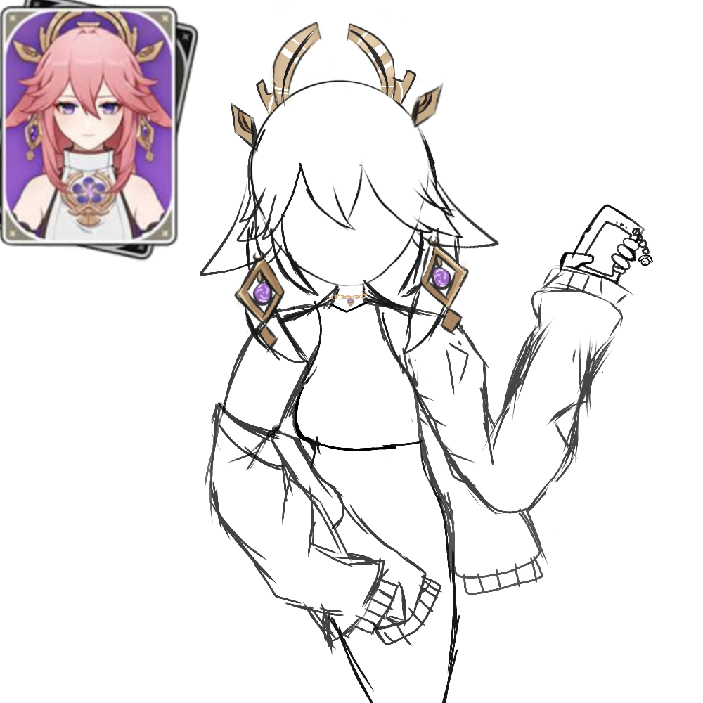 Yae Miko Modern versヾ(๑╹ ╹)ﾉ" {♡Repost♡} Genshin Impact | HoYoLAB