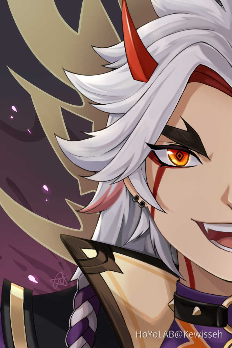 Arataki "Numero Uno" Itto Fanart Genshin Impact | HoYoLAB