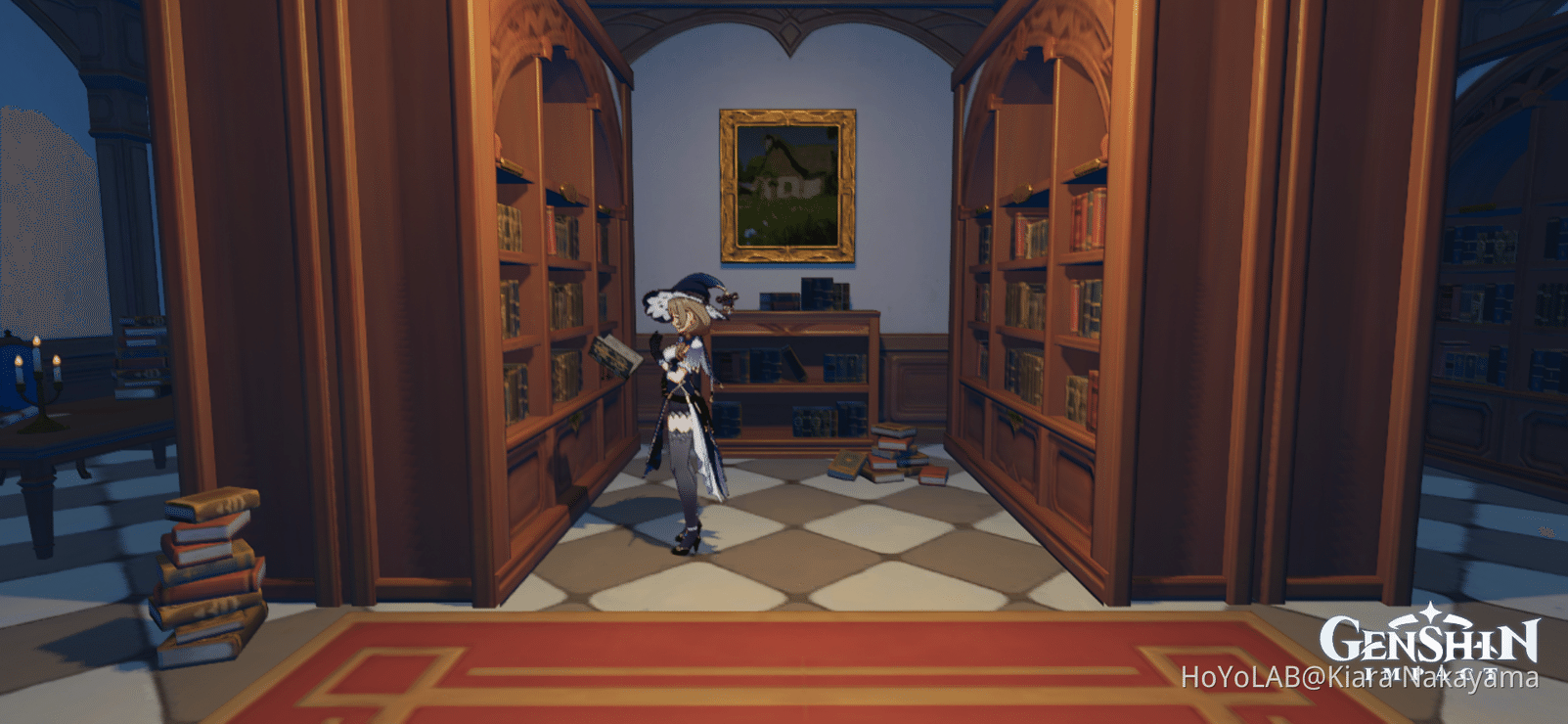 Mansión de Mondstand: Biblioteca [Serenitea pot/Relajatetera] | Genshin ...