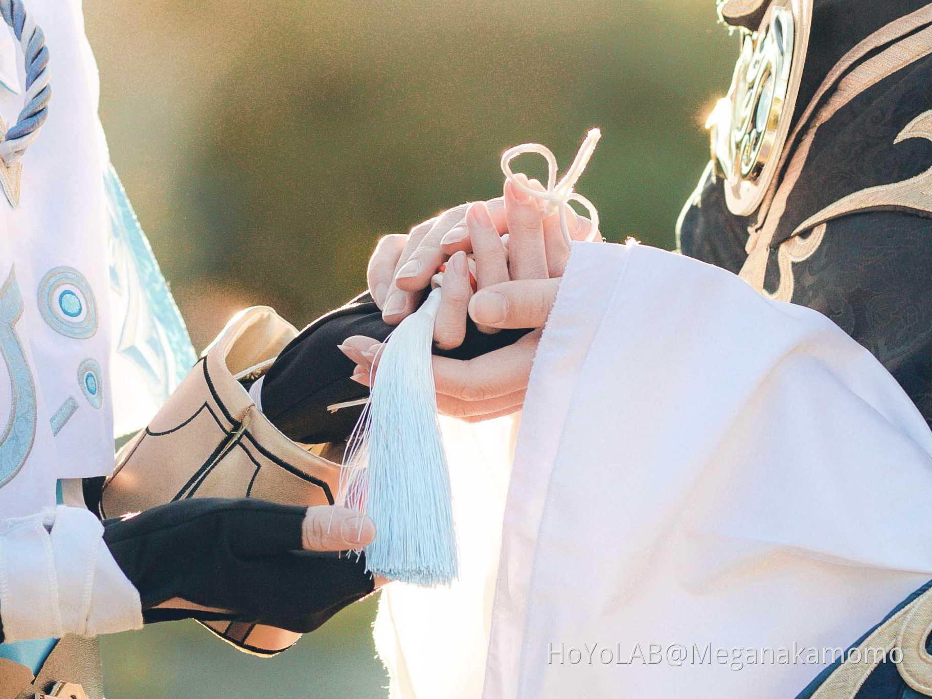 Just a couple of besties [Chongyun Xingqiu cosplay] Genshin Impact ...