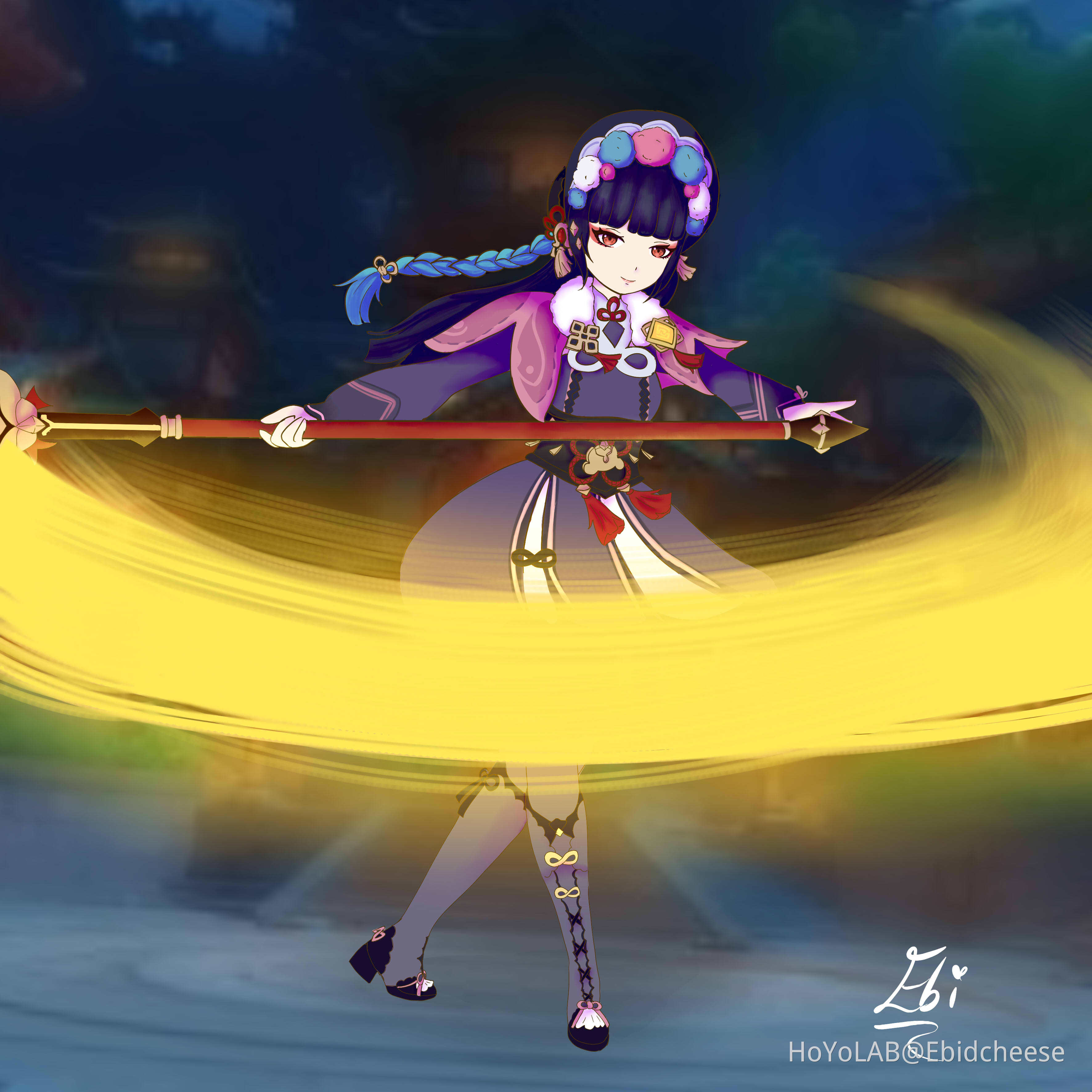 Yun jin fanart
