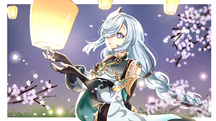 Shenhe : Lantern Rite festival!!♡ Genshin Impact | HoYoLAB