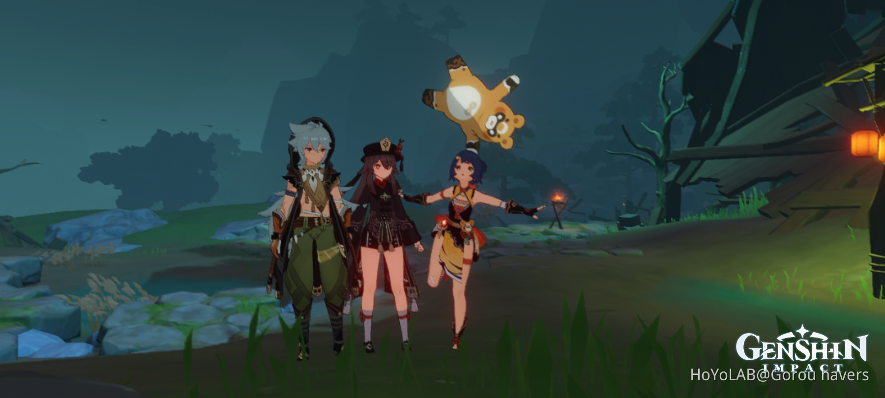 pyro's slayer + razor :> Genshin Impact | HoYoLAB