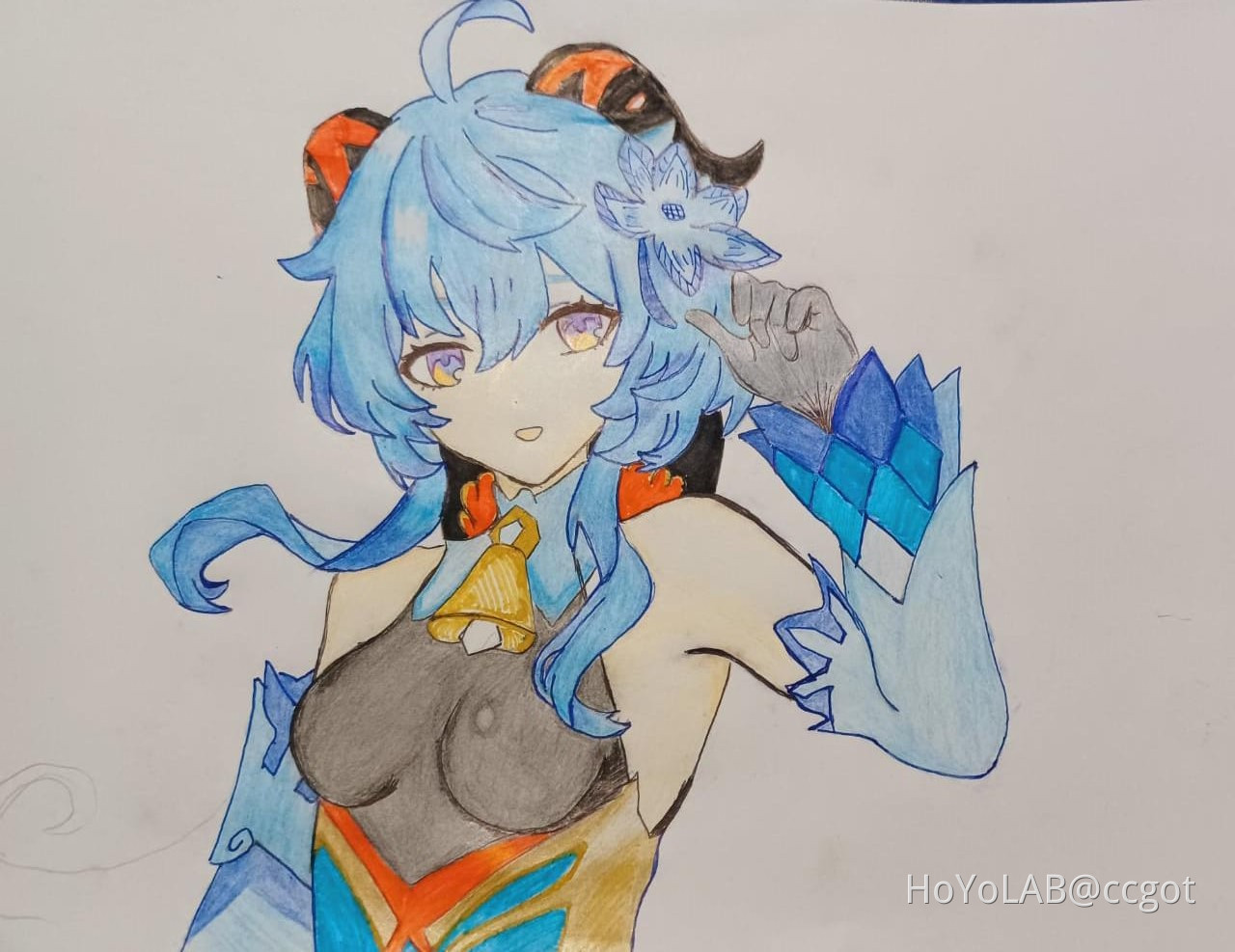 Genshin impact.1. Ganyu drawing Genshin Impact | HoYoLAB