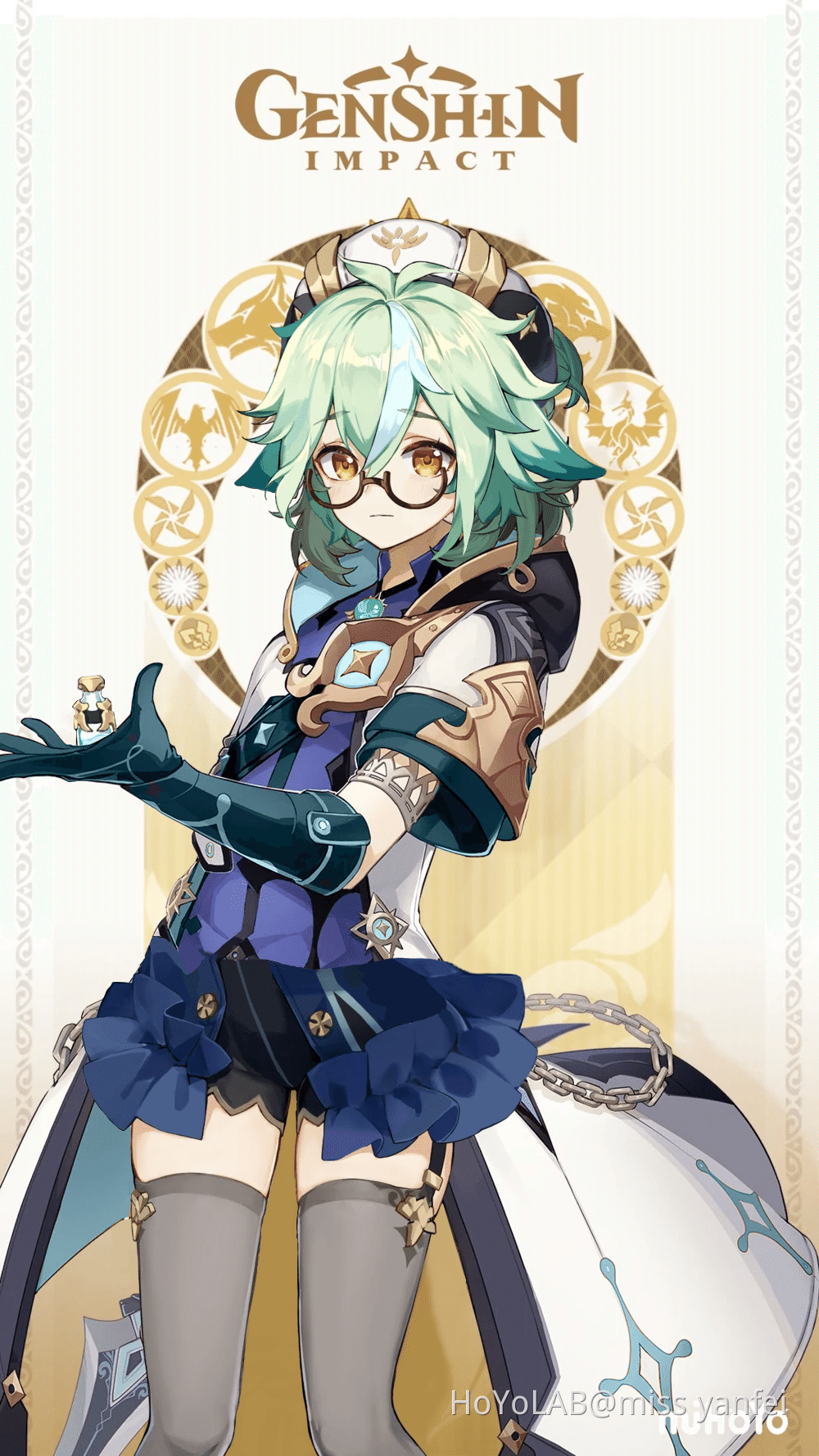 Chief Alchemist of the Knights of Favonius, Sucrose Genshin Impact ...