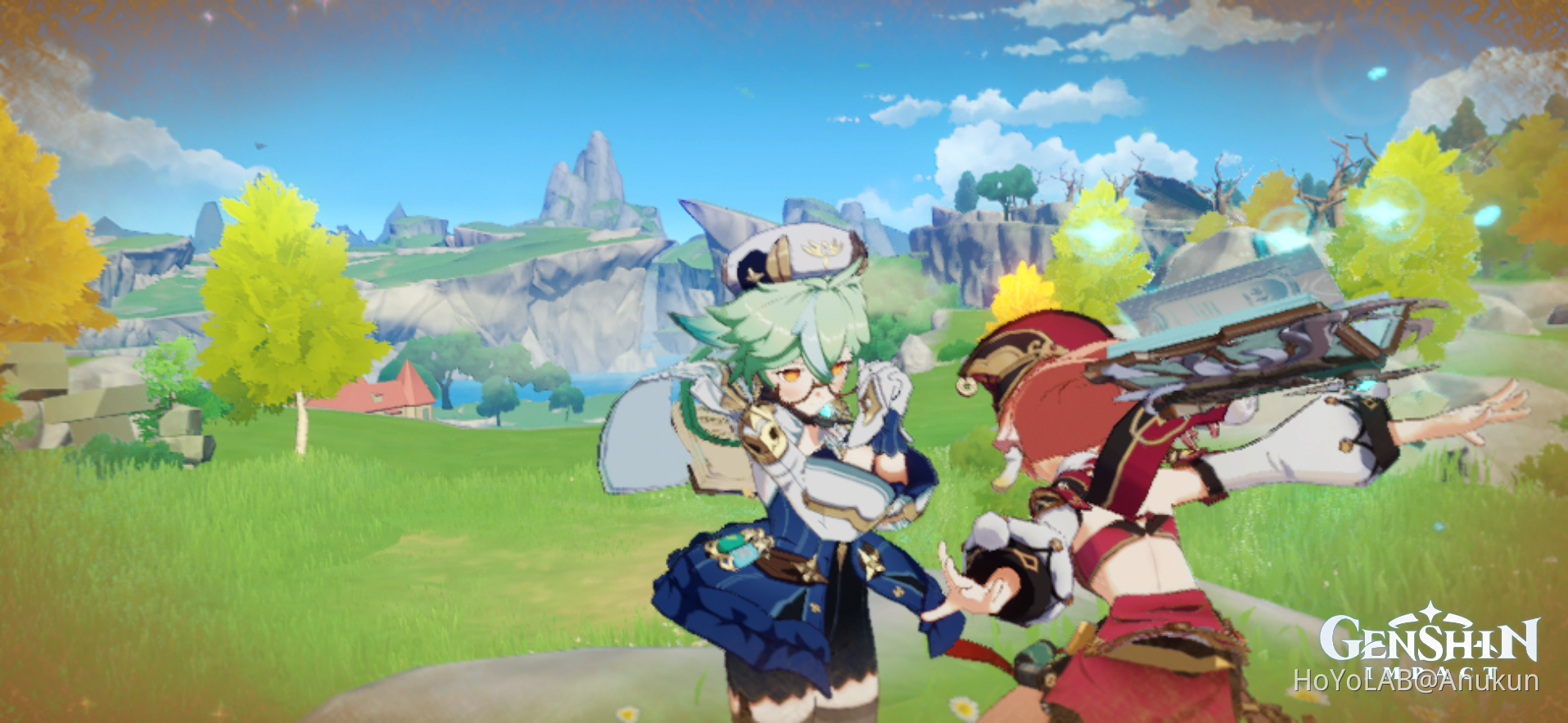 When two inteligent Catalyst come together to fight Genshin Impact ...