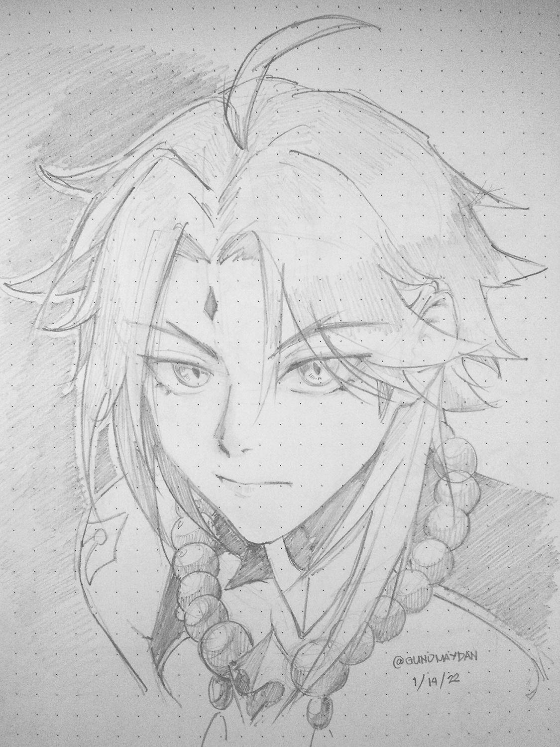 Xiao Sketch Genshin Impact | HoYoLAB