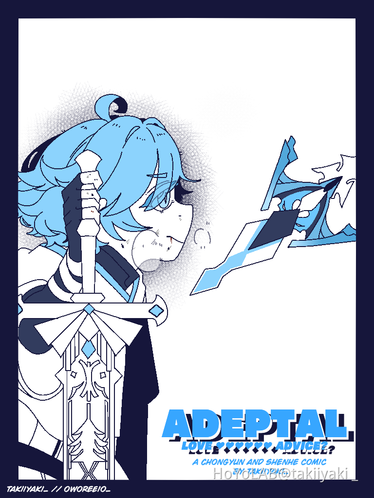 ‘Adeptal Love … Advice?’ A Chongyun and Shenhe Comic ☆ Genshin Impact ...