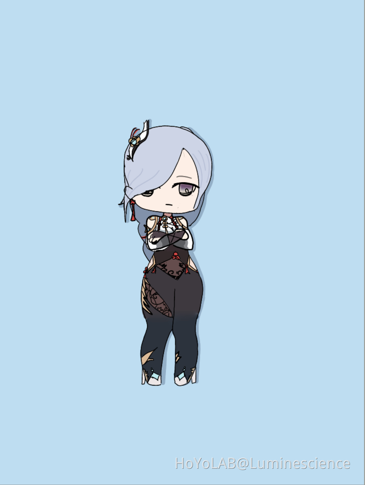 Chibi Shenhe Genshin Impact | HoYoLAB