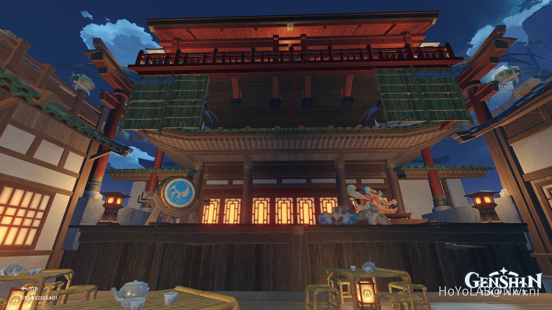 ~Yun Jin's Whimsical Theater~ (teahouse + oprea stage serenitea pot ...