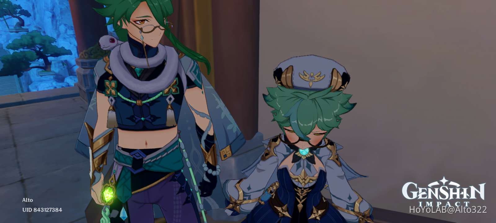 Daddy Baizhu ang Baby Sucrose ️ Genshin Impact | HoYoLAB