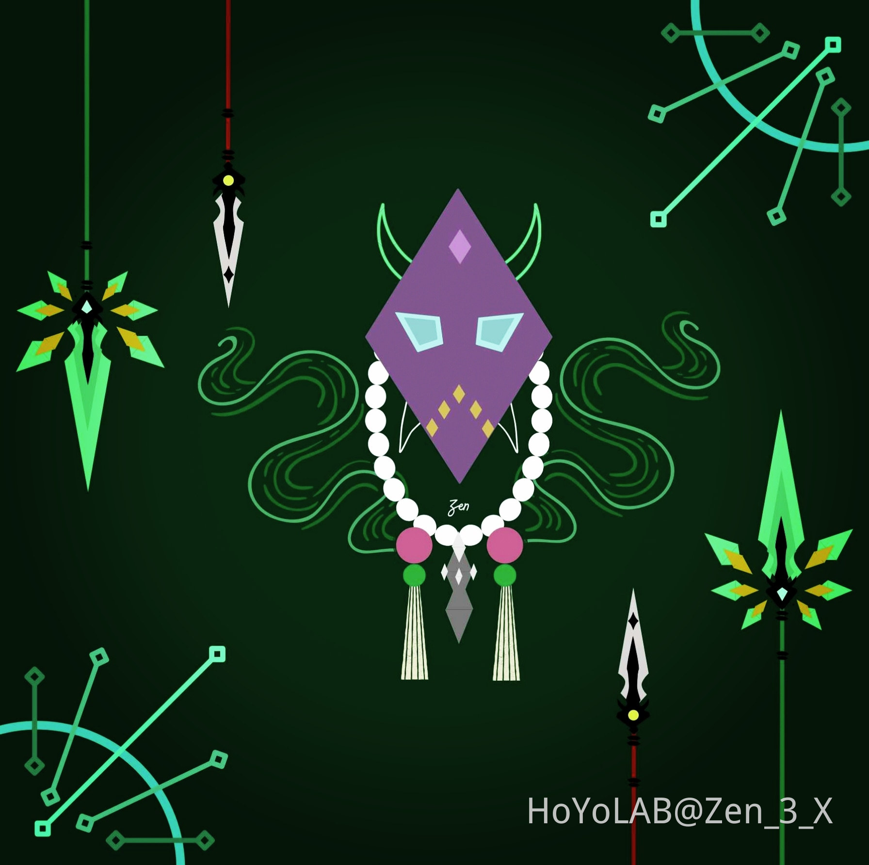 Xiao Logo Genshin Impact | HoYoLAB