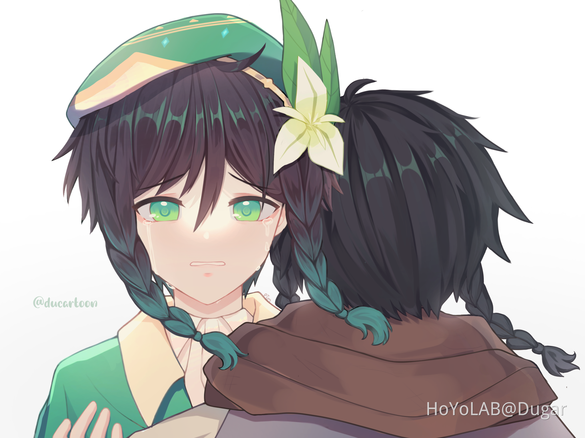 I draw venti and his friend;-; | Genshin Impact | HoYoLAB